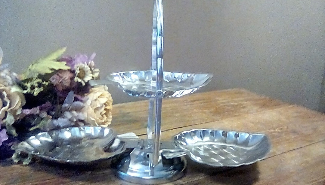Silver Serving Piece Silver Service Vintage Silver Plate Dessert Tray ...