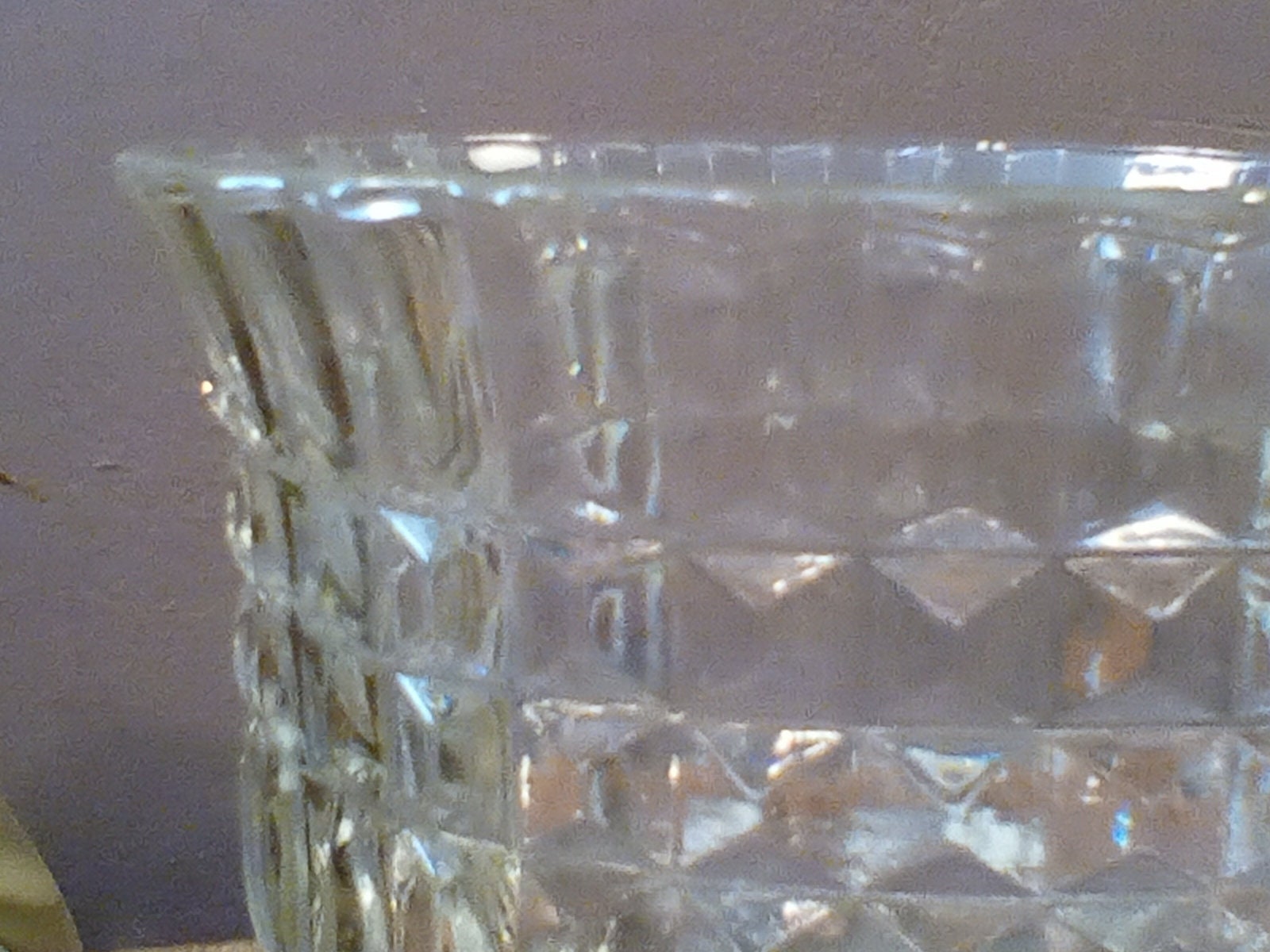 FTDA Centerpiece Vase From 1986. Great Pressed Glass Pedestal Vase in ...
