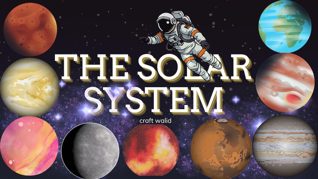 Realistic Planets Clipart Set | Space Clipart PNG, Solar System, Earth ...