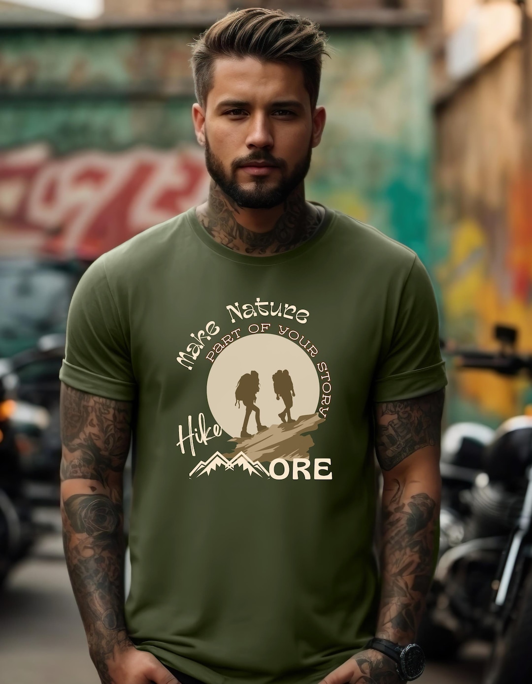 Hike More T-shirt, Outdoor Trailblazer Tee, Wanderlust T-shirt, Explore ...