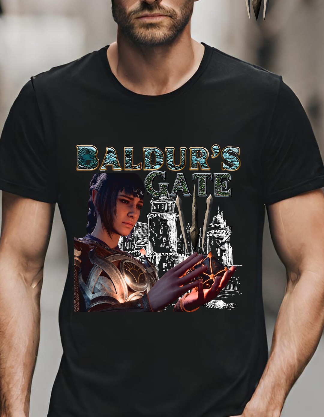 Limited Shadowheart Baldurs Gate 3 Vintage T-shirt, Baldur's Gate ...