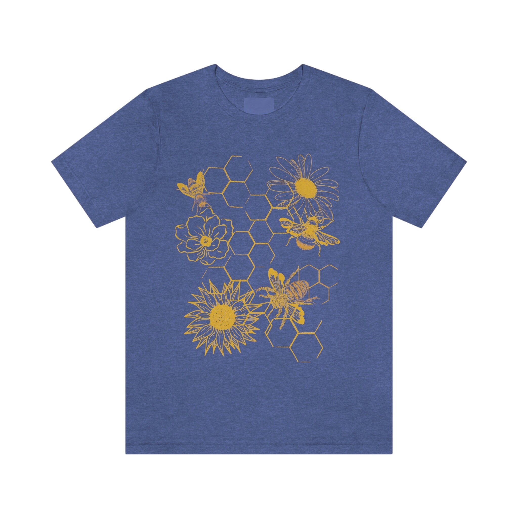 Honeycomb Shirt, Beehive Tshirt, Honeybee Shirt, Bee Apparel, Bees ...