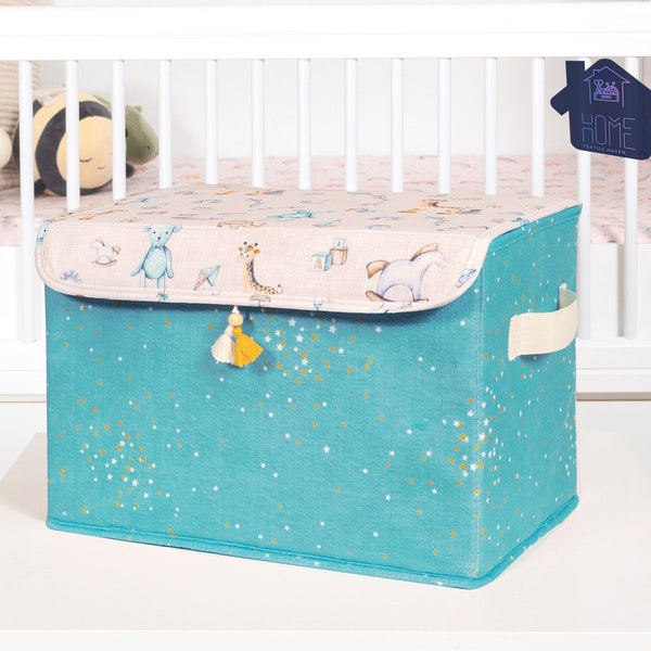 Fabric Storage Box - Etsy