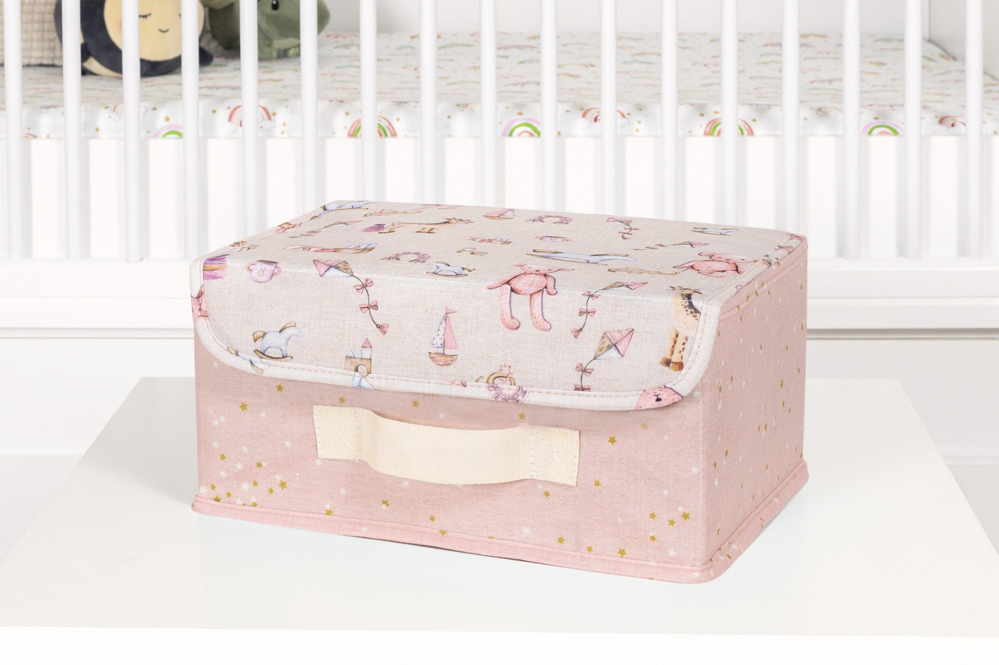 Baby Storage Box Baby Storage Bin Nursery Storage Bin Fabric - Etsy