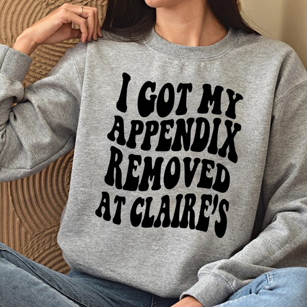I Got My Appendix Shirt - Etsy
