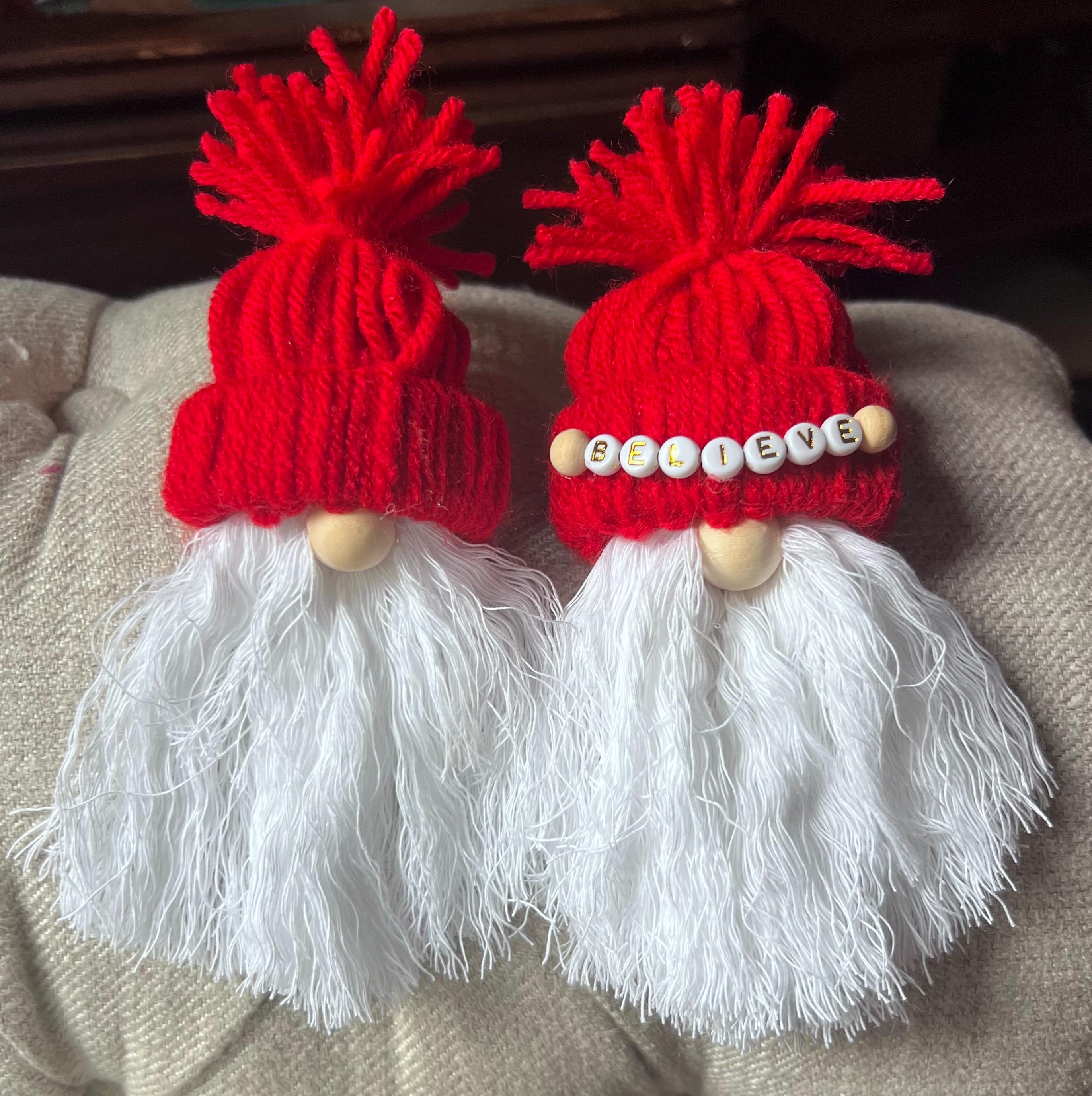 Santa Gnome Ornaments(personalized) - Etsy