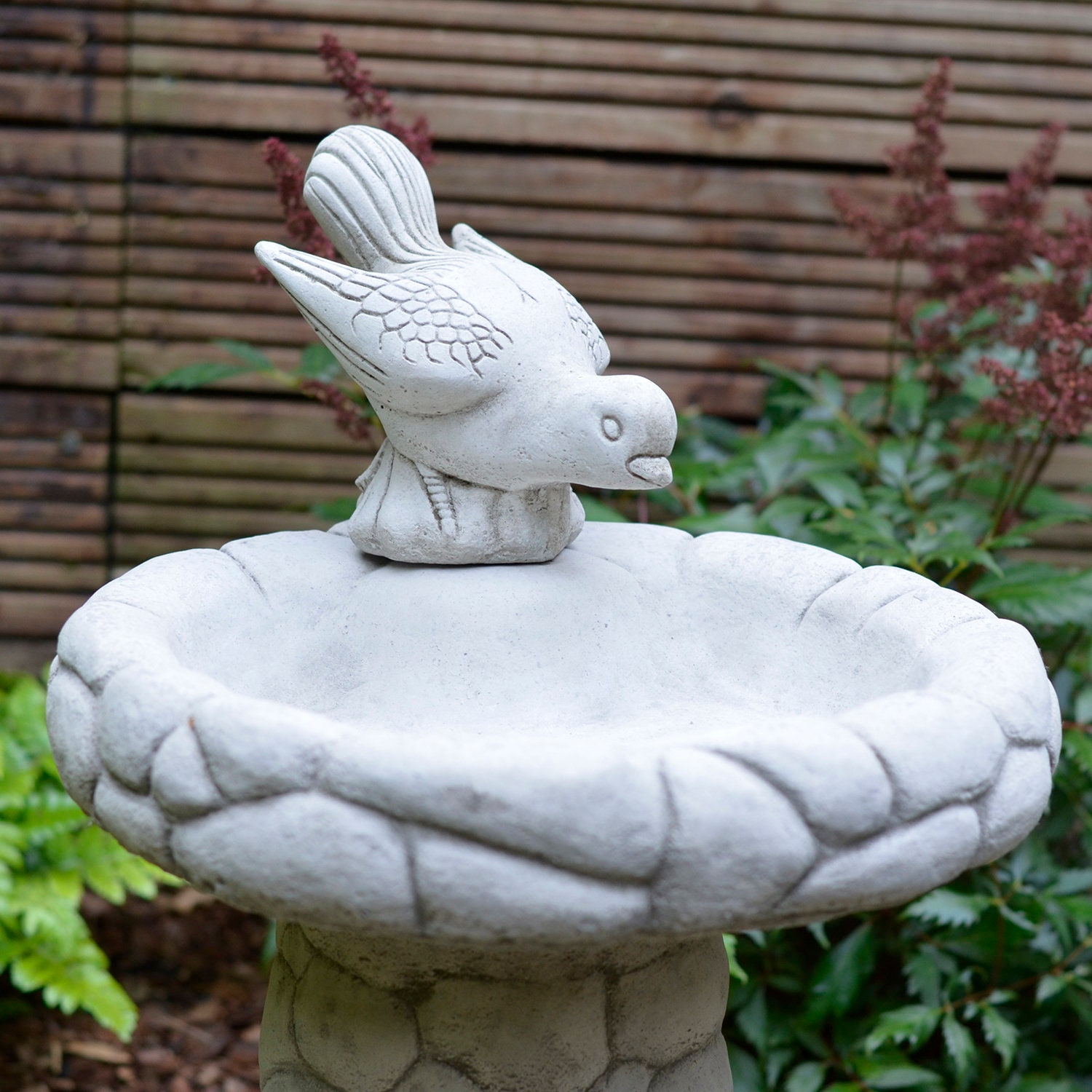 Hand Cast Stone Pebble Bird Bath Best Quality Highly - Etsy
