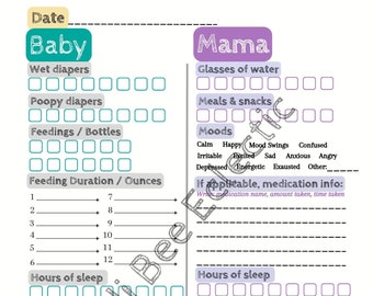 POTTY TRAINING Daily Log Printable Report Tracker - Etsy