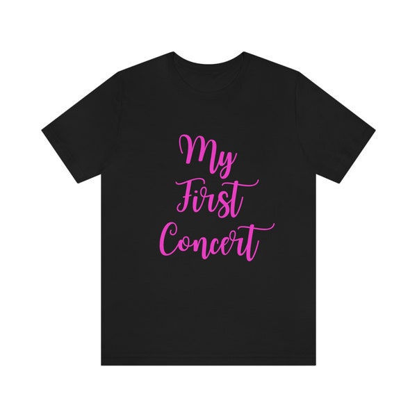 First Concert T Shirt - Etsy