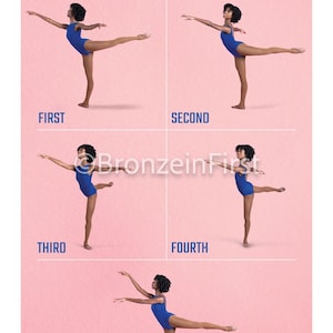 Ballet & Modern Dance Technique Posters: Bronze Bundle (instant ...