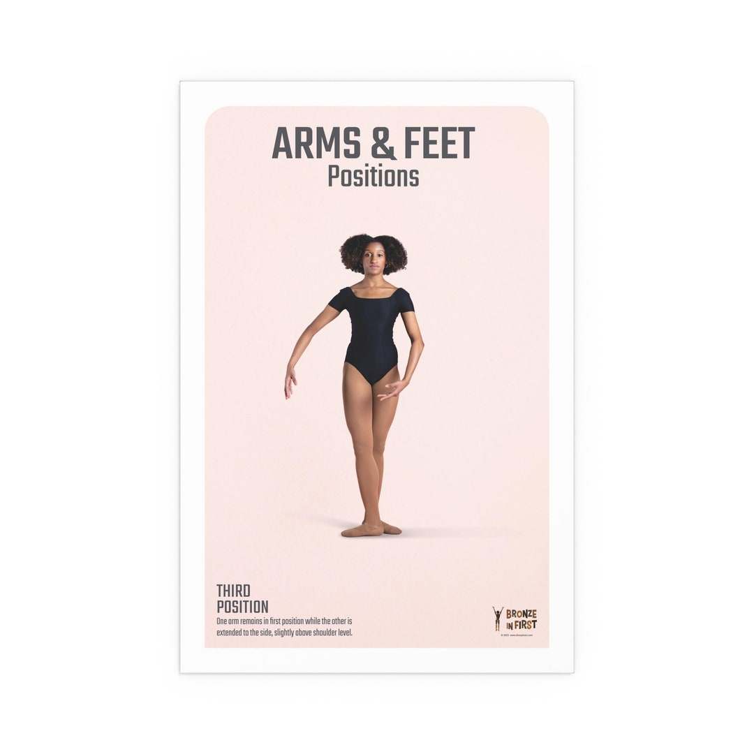 Third Position Arms & Feet Poster - Etsy