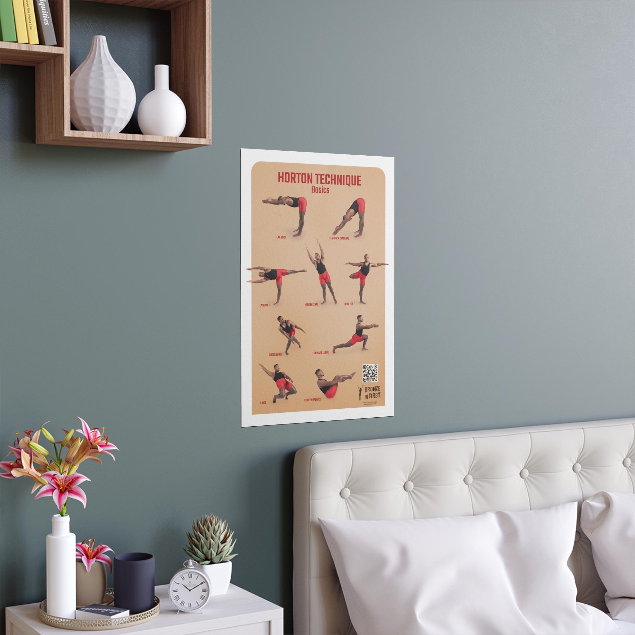Horton Basics Group Dance Technique Poster | Modern Dance Classroom ...