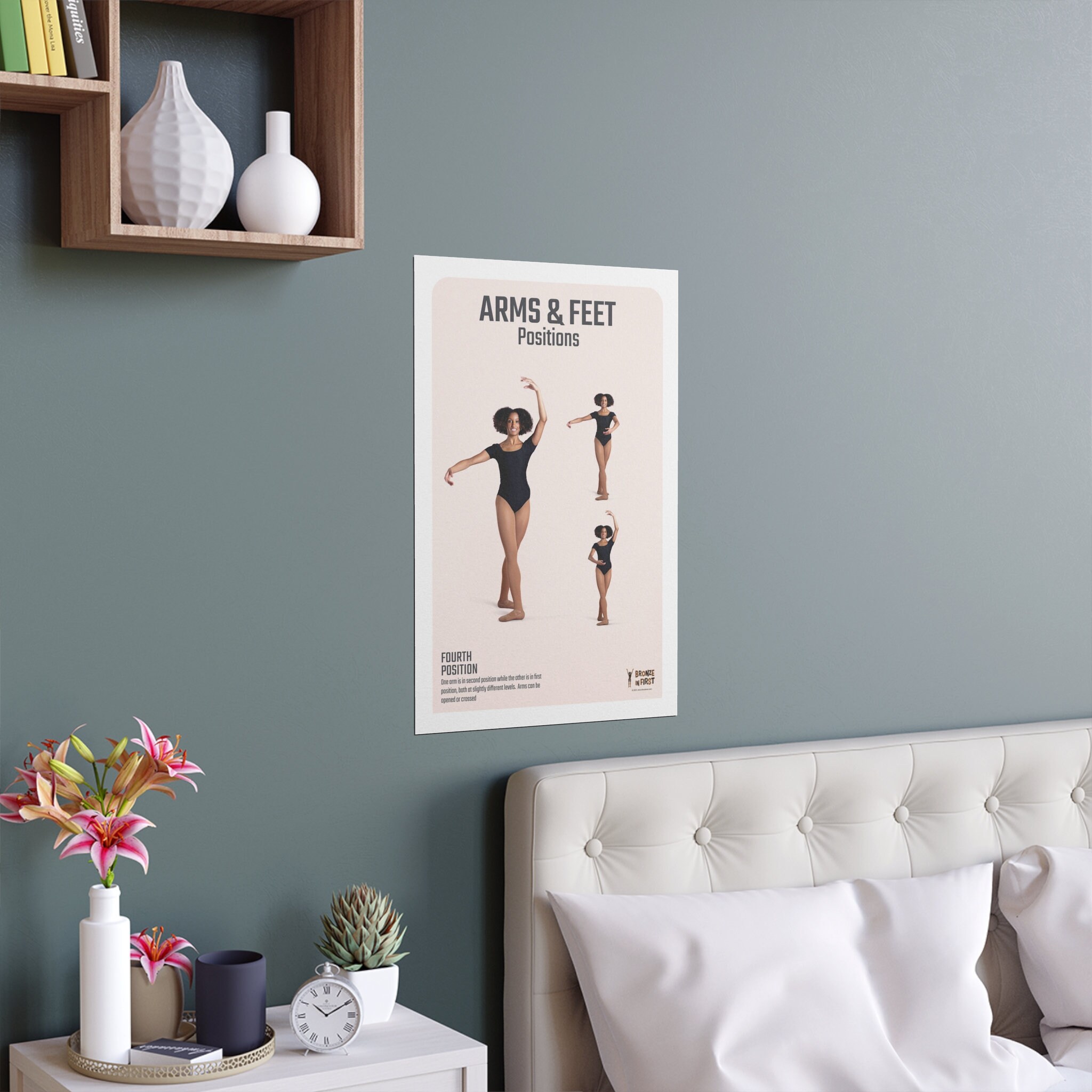 Fourth Position Arms & Feet Poster - Etsy