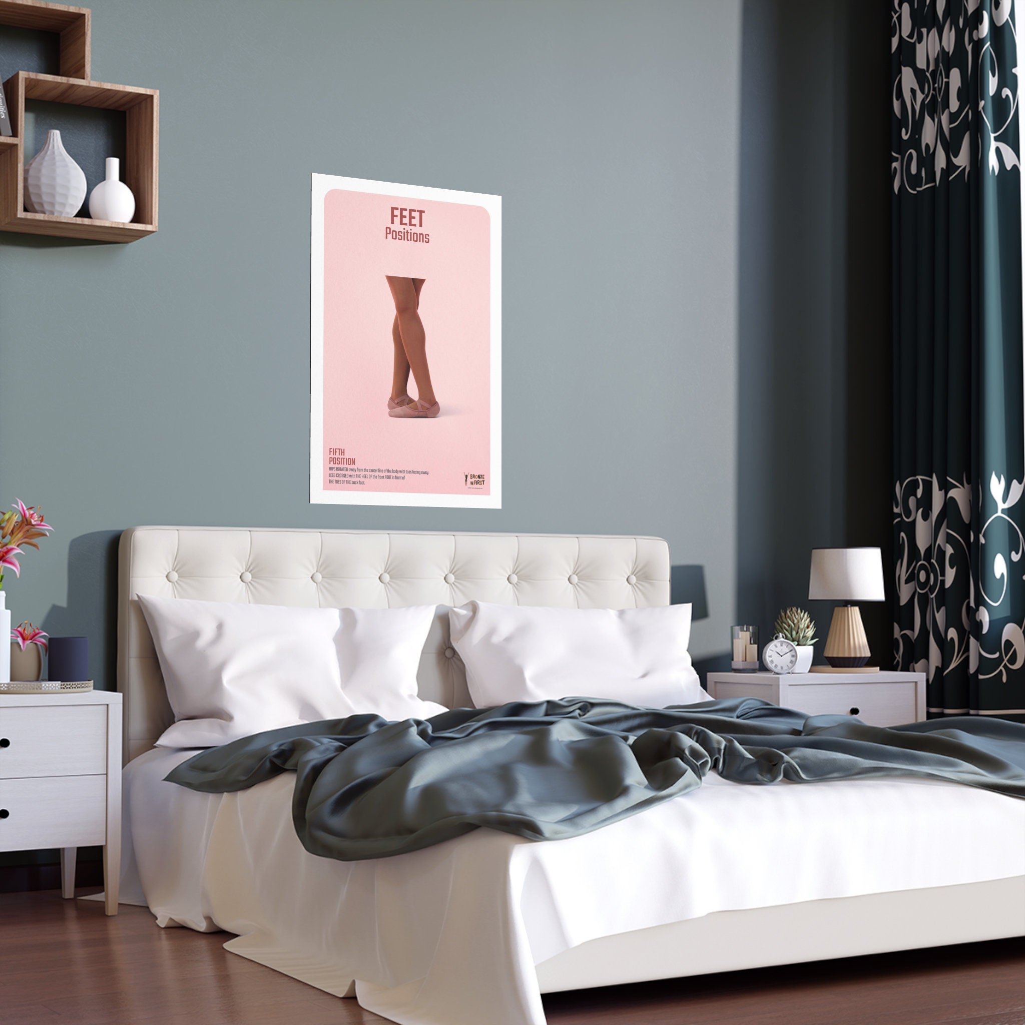 Fifth Position of the Feet - Poster - Etsy