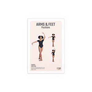 Fourth Position - Arms & Feet Poster - Etsy