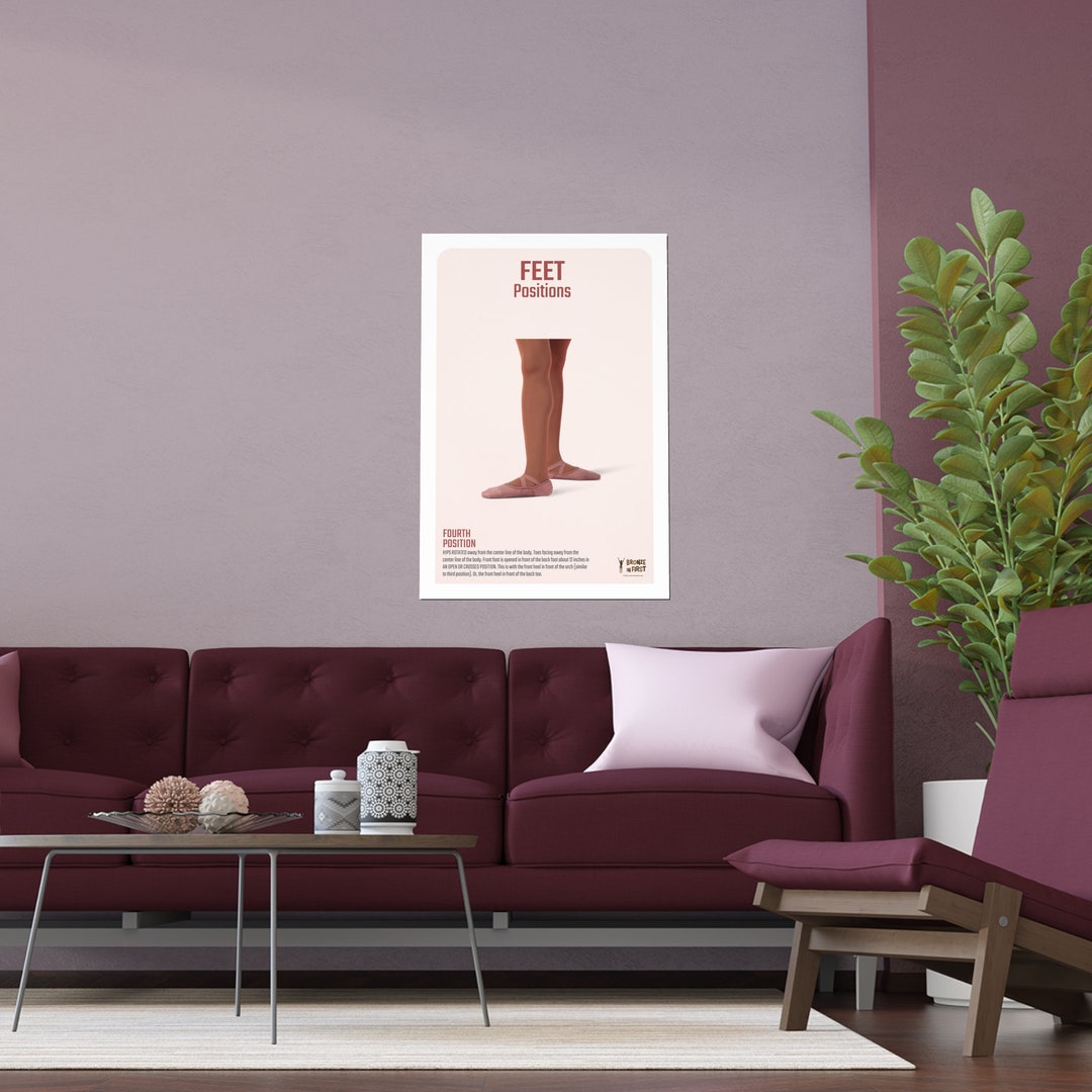 Fourth Position of the Feet - Poster - Etsy