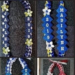 Ribbon Flower Celebration Lei - Etsy