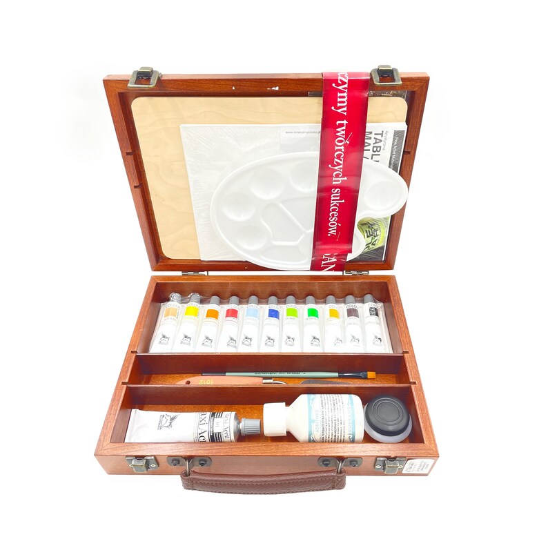 Renesans Wood Acrylic Paint Set 12 Colors - Etsy