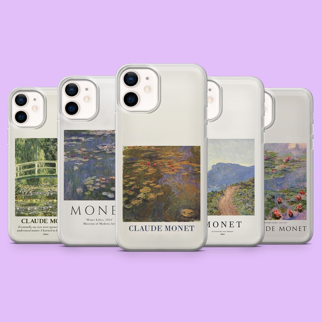 Monet Phone Case Famous Art Claude Monet Paintings Cover for iPhone 17 ...