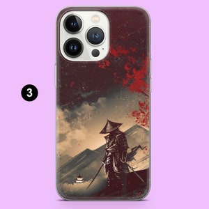 Japan Phone Case Japanese Art Samurai Cover for Samsung S25, S24, S23FE ...