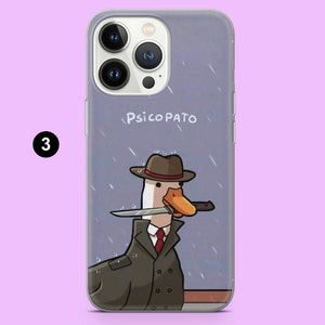 Duck Phone Case Funny Meme Silly Goose Cover for iPhone 17pro, 17, 16 ...