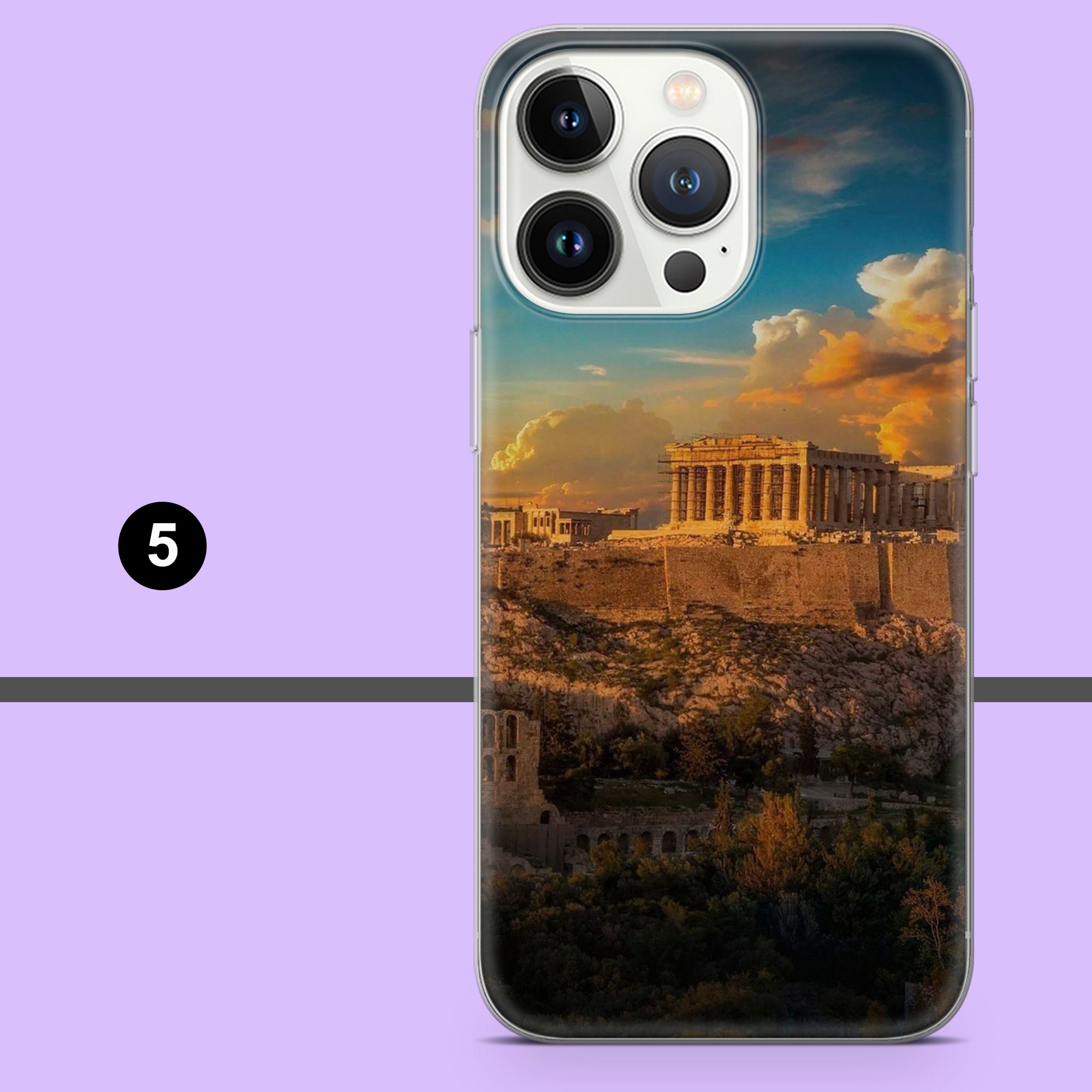 Ancient Greek Phone Case Athens Rome Greek Mythology Cover for iPhone ...