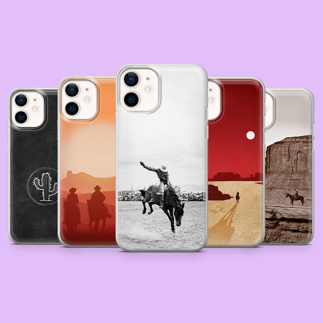 Western Phone Case Ranch Cowboy Texas Rodeo Cover for iPhone 15, 14, 13 ...