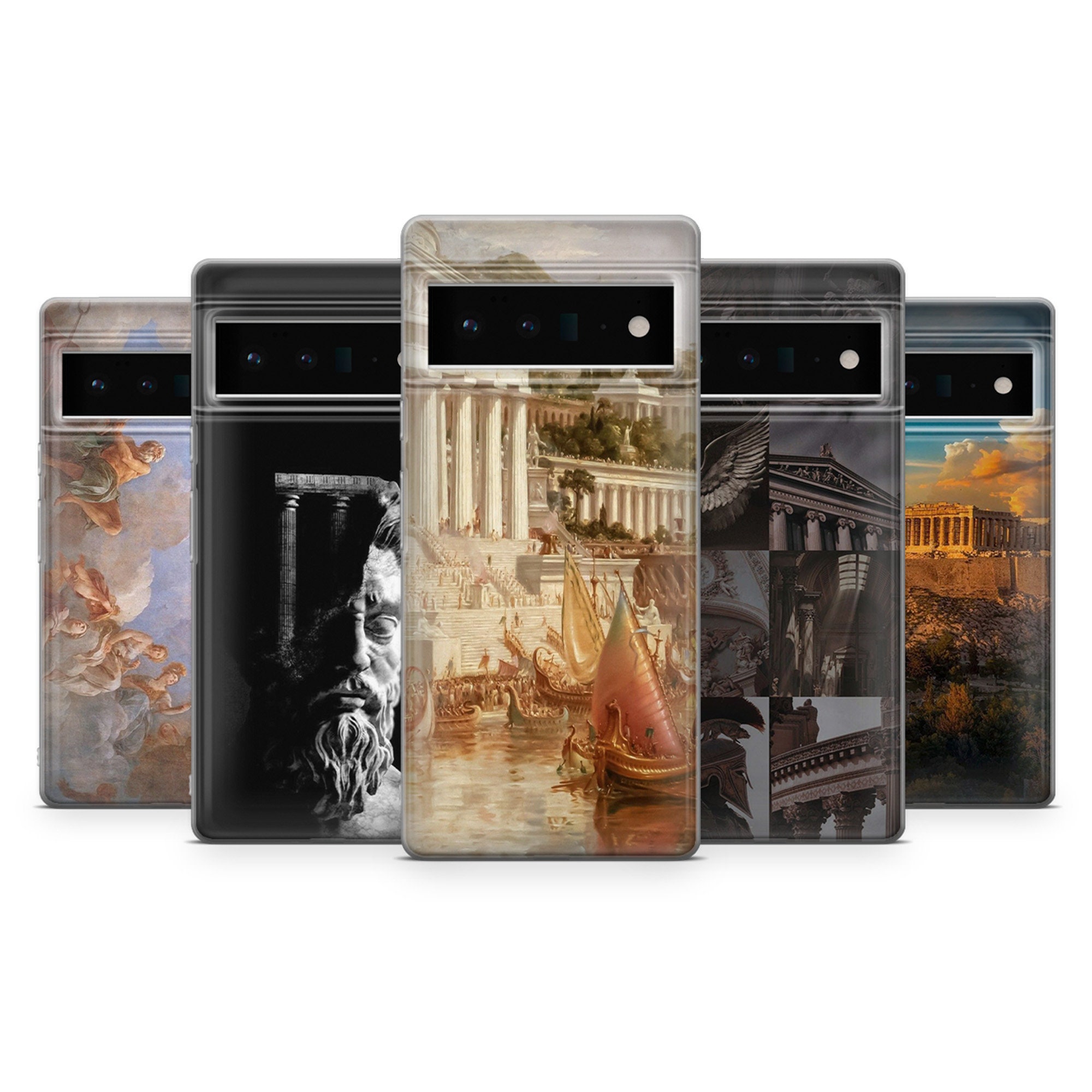 Ancient Greek Phone Case Athens Rome Greek Mythology Cover for iPhone ...