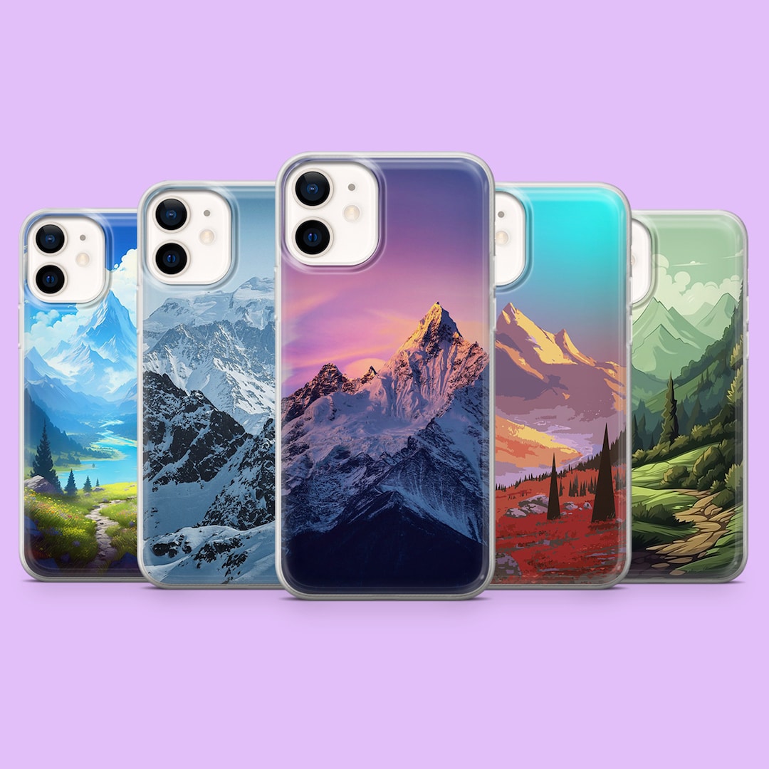 Mountain Phone Case Wanderlust Landscape Cover for iPhone 17pro, 17, 16 ...