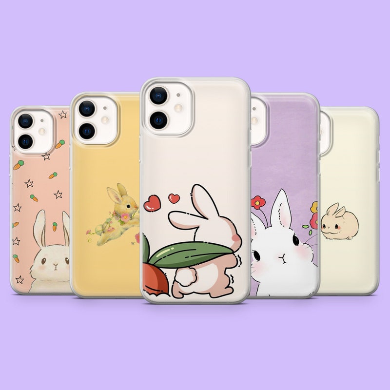 Rabbit Phone Case - Etsy