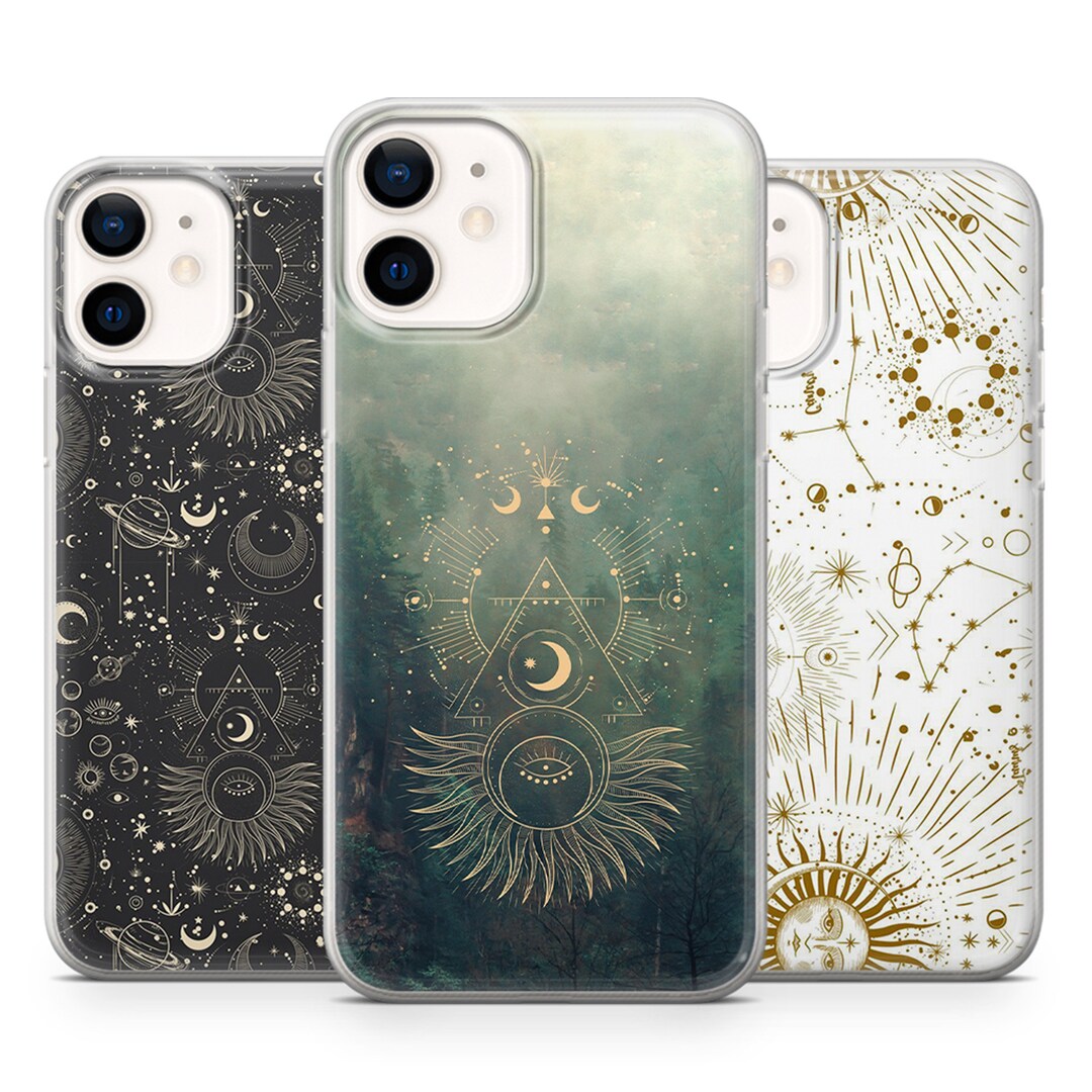 Witch Phone Case Gothic Tarot Cover for iPhone 17, 17air, 16pro, 15, 14 ...