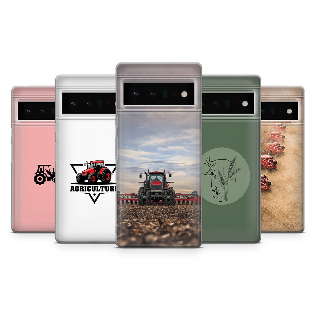 Red Tractor Phone Case Farming Agriculture Farm Cover for Google Pixel ...