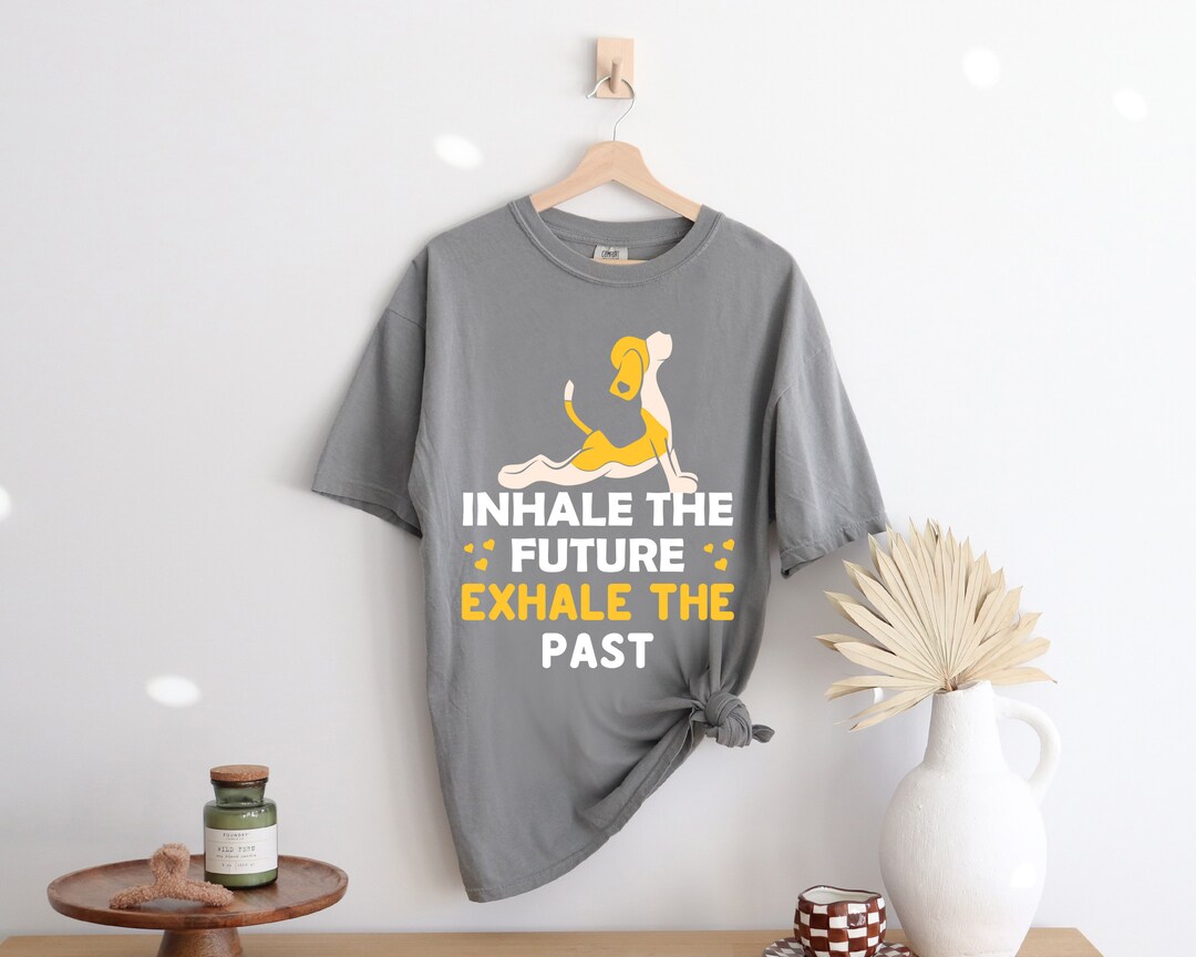 Inhale Exhale Dog T-shirt: Motivational Pet Lover Apparel - Etsy