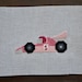 Pink Race Car Needlepoint E-pattern - Etsy