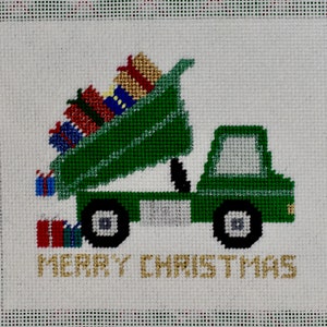 Dump Truck Needlepoint E-pattern - Etsy
