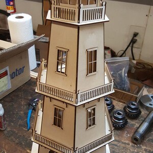 Wooden Lighthouse - Etsy