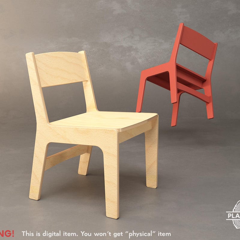 Stackable Plywood Chairs - Etsy