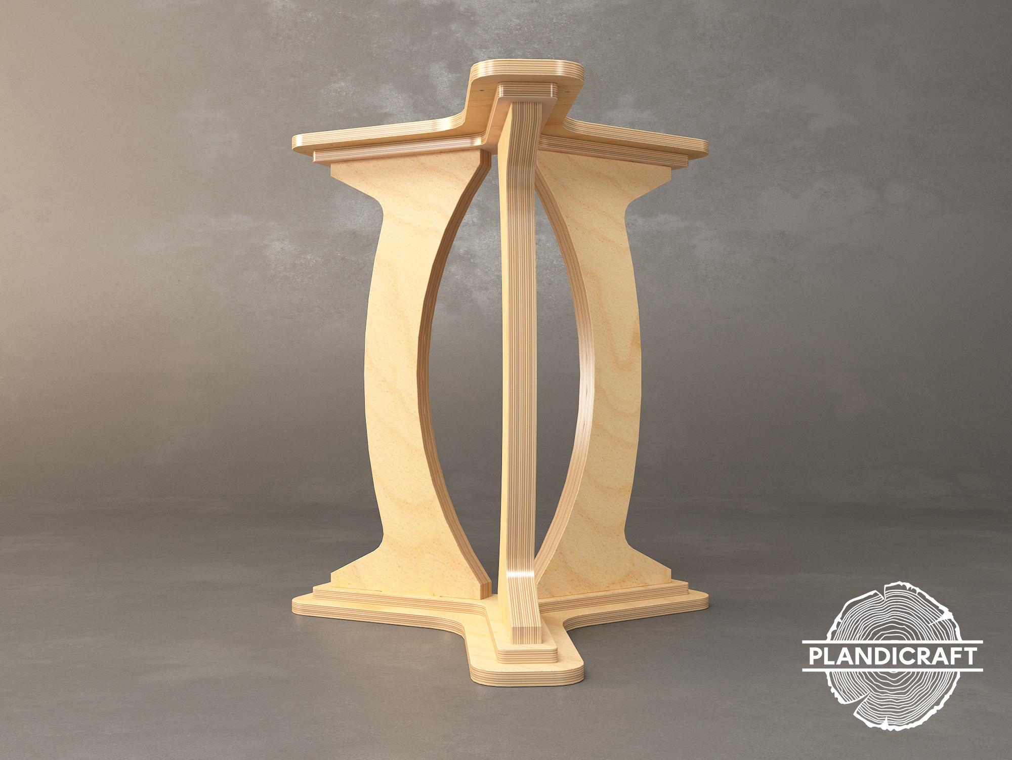 OLLI Round Table Base | Digital Item | Dinner Table | Customizable ...