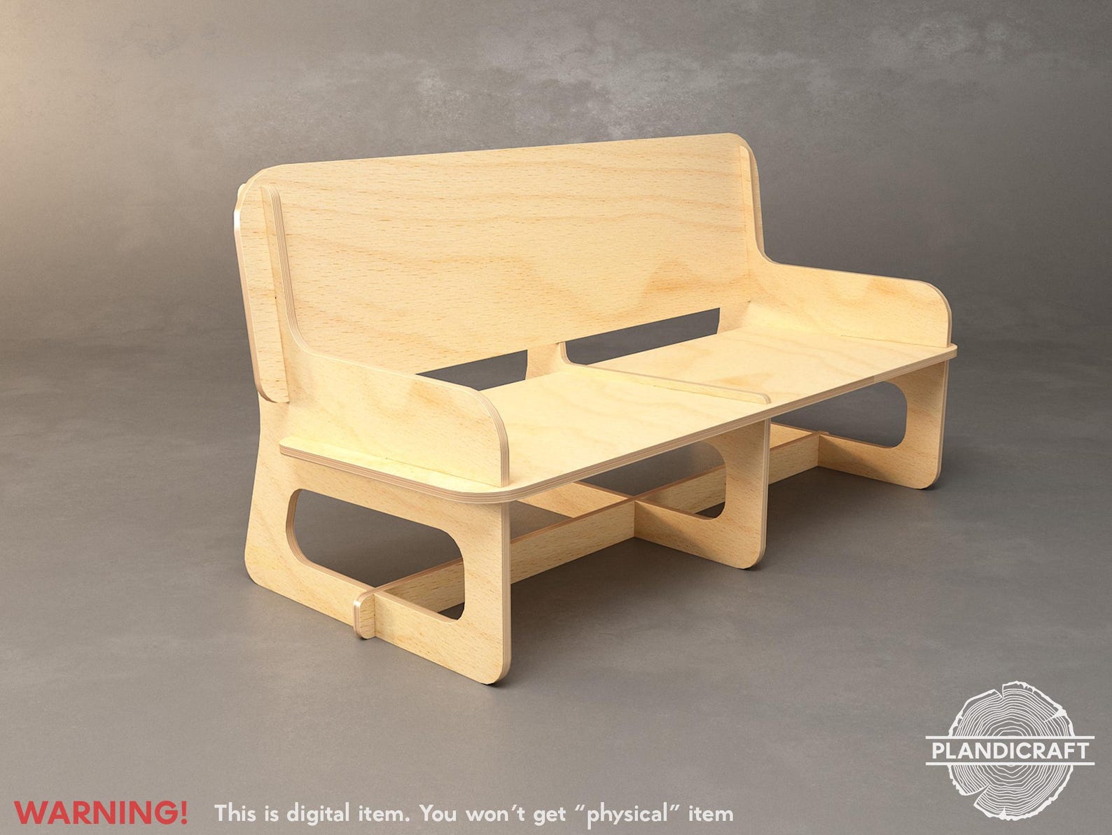 Digital CNC File: CANDY Sofa Frame | Scandinavian Style | Easy Assembly ...