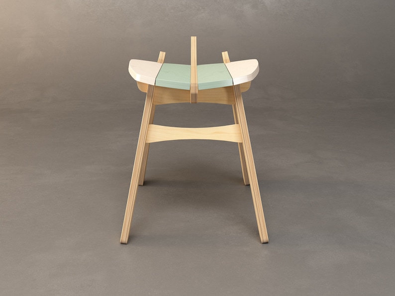 STINGRAY Stool |customizable | CNC File | Dxf Dwg File | DIY Furniture ...