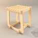 BALANCE Stool | Digital Furniture | Rocking Stool | CNC File | Dxf ...