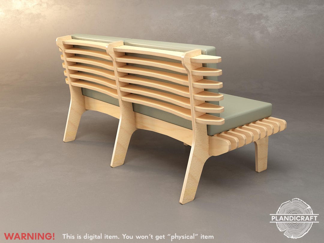 Digital CNC File: ESILR Sofa Frame | Scandinavian Style | Parametric ...