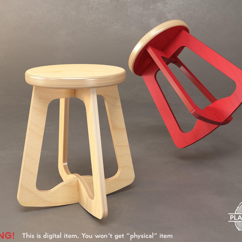 Cnc Stl Stool - Etsy
