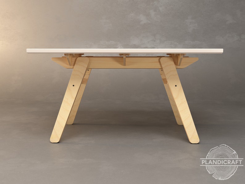 SERCE Dinner Table | Digital Item | Customizable | Plywood Table | Mid ...