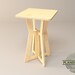 CIT Side Table Customizable Digital Item Living Room CNC File Dxf Dwg ...