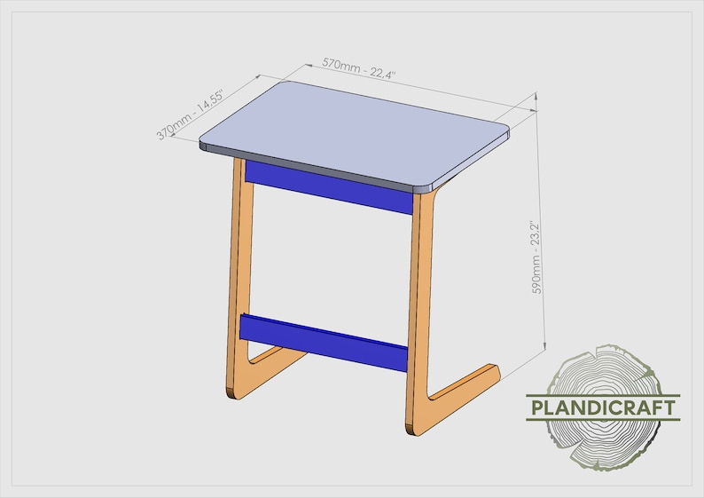 UTLA Coffee Table End Table Customizable Digital Item Living Room CNC ...