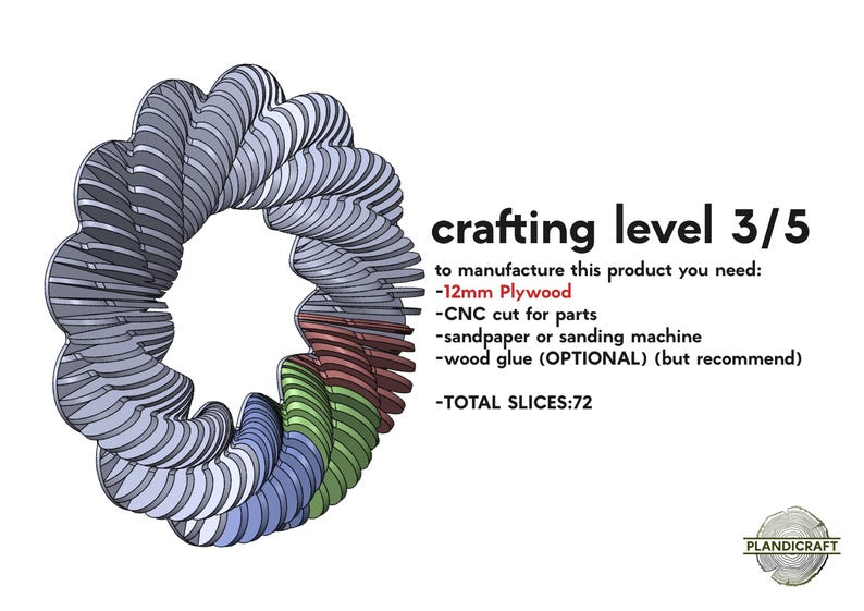 Parametric CIRCLE Wall Art CNC File: Circular Wall Decor(digital Item ...