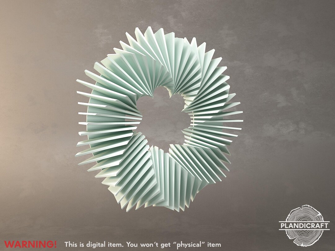 Parametric SQUARE Wall Art CNC File: Circular Wall Decor(digital Item ...