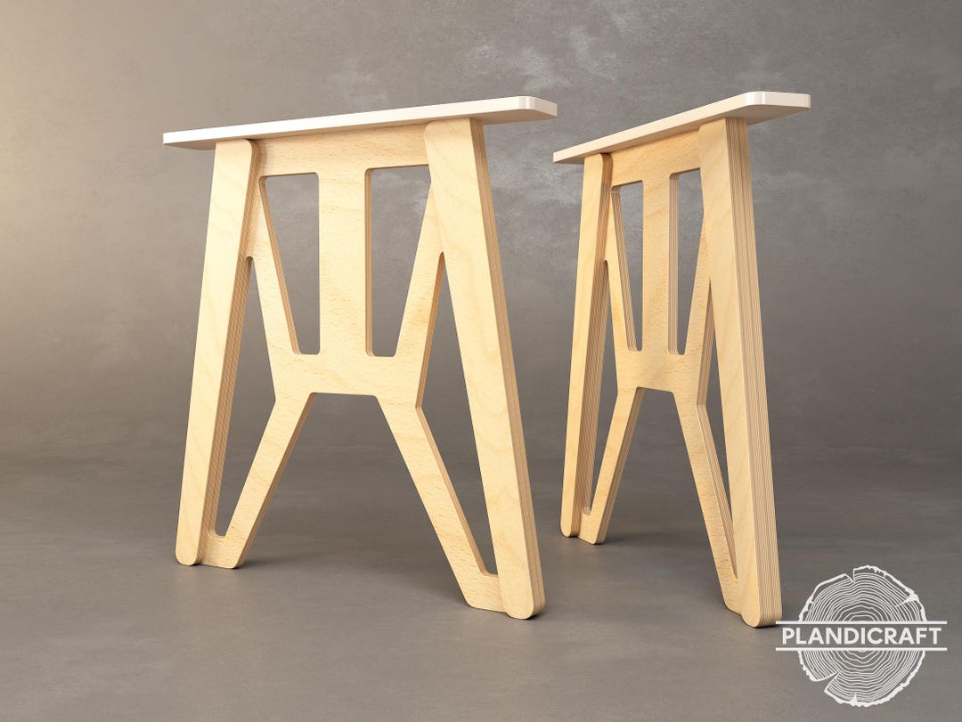 FRT Table Legs | Digital Item | Customizable | Plywood Table Legs | Mid ...