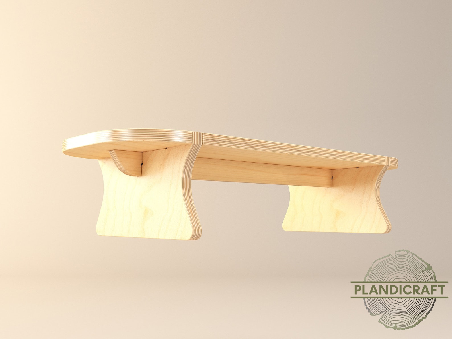 Monitor Stand LALE | Digital File for Cnc Router | CUSTOMIZABLE | Desk ...